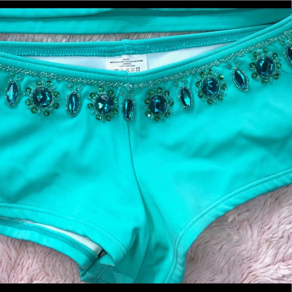 Rhona Sutton | Swim | Rhona Sutton Girls Jeweled Tankini Swimsuit Nwt ...